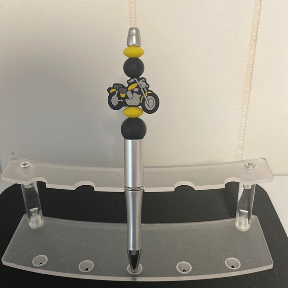 Office | Yellow Motorcycle Pen | Poshmark